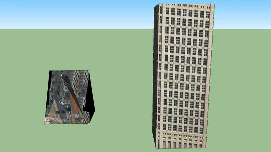 Building in Detroit, MI, USA | 3D Warehouse