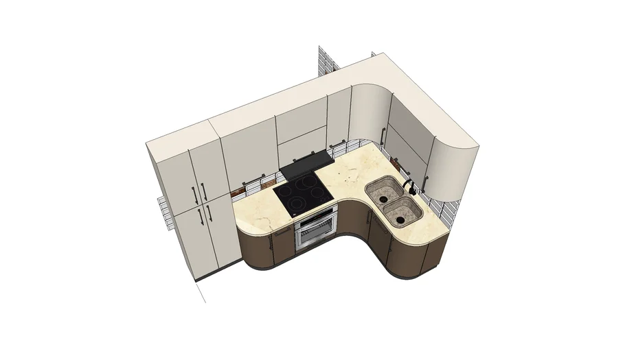 Kitchen 01 | 3D Warehouse