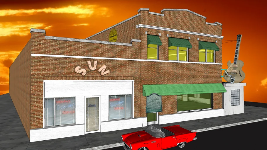 SUN RECORDING STUDIO | 3D Warehouse