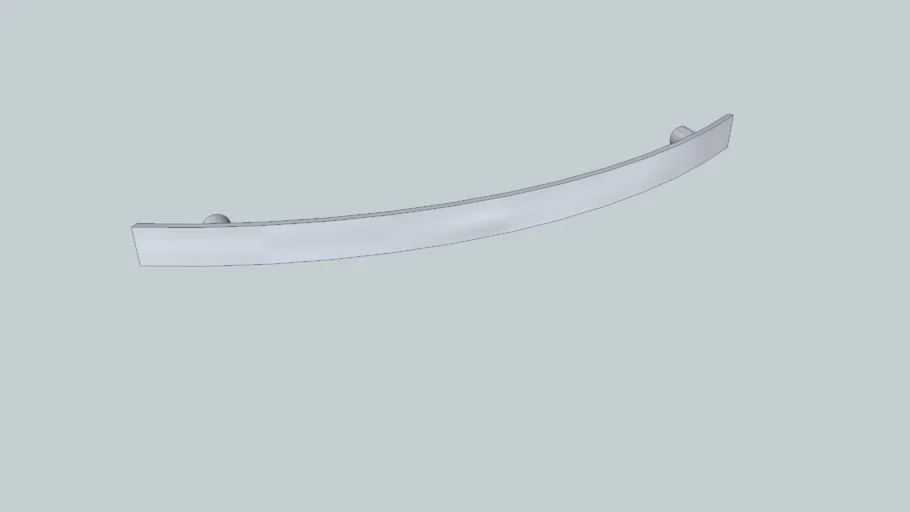 aluminium strap handle | 3D Warehouse