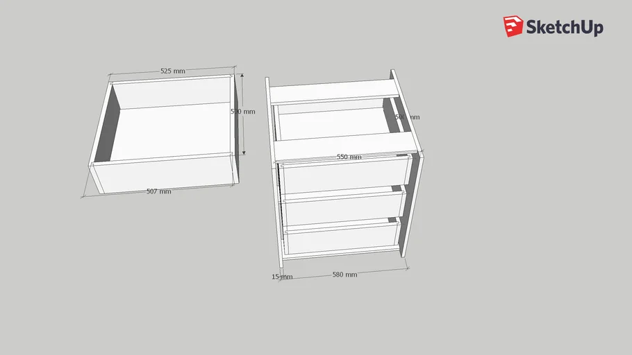 Office drawer | 3D Warehouse