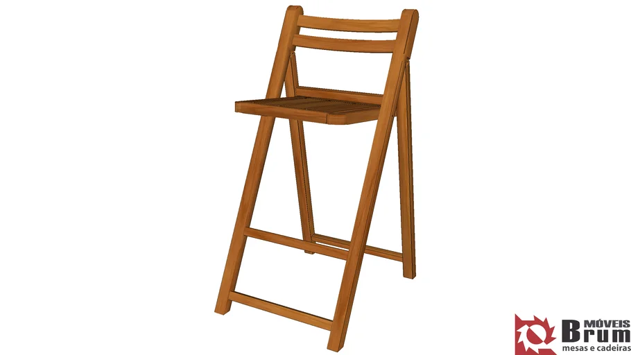 Banqueta dobrável Brum | 3D Warehouse