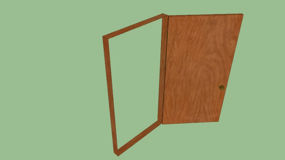 Simple Door (Dynamic) | 3D Warehouse