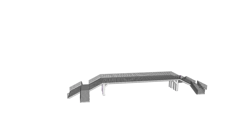 Pedestrian bridge | 3D Warehouse