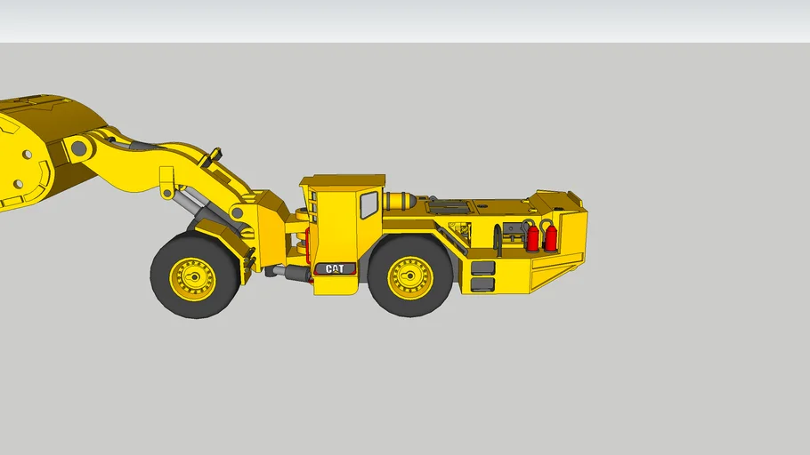 LHD Caterpillar mining 1600 G | 3D Warehouse