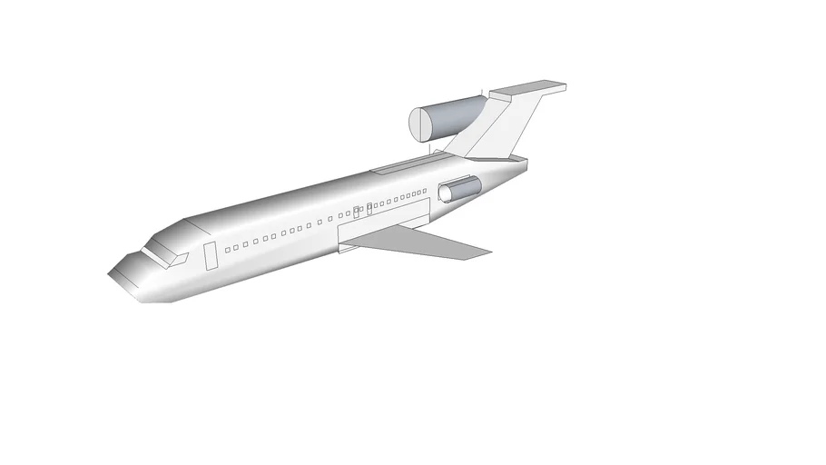 boeing 727 | 3D Warehouse