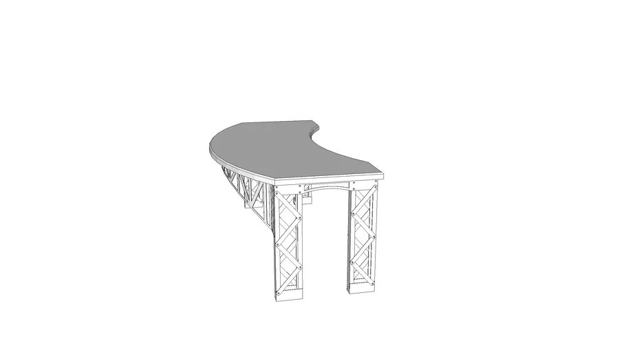 Bridge Desk | 3D Warehouse