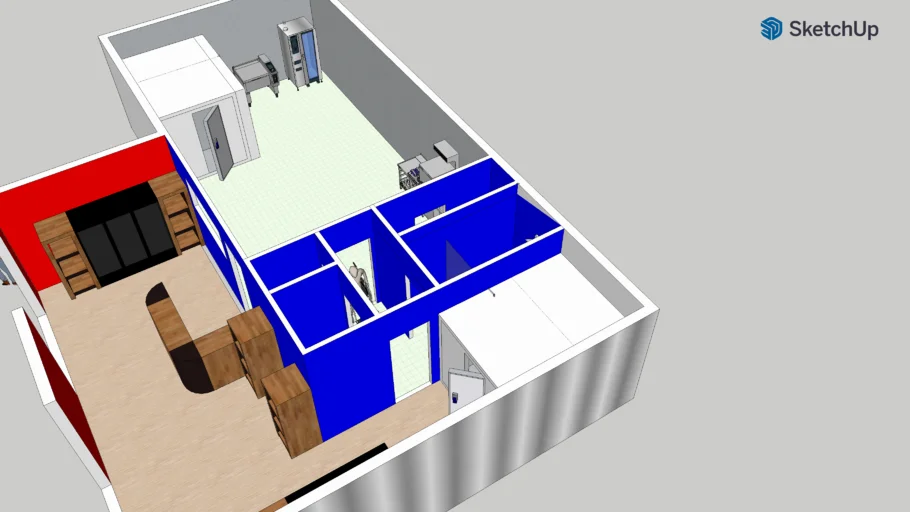 porte pmr | 3D Warehouse