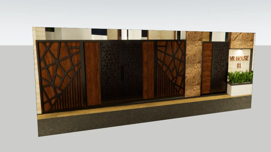 ENTRANCE GATE | 3D Warehouse