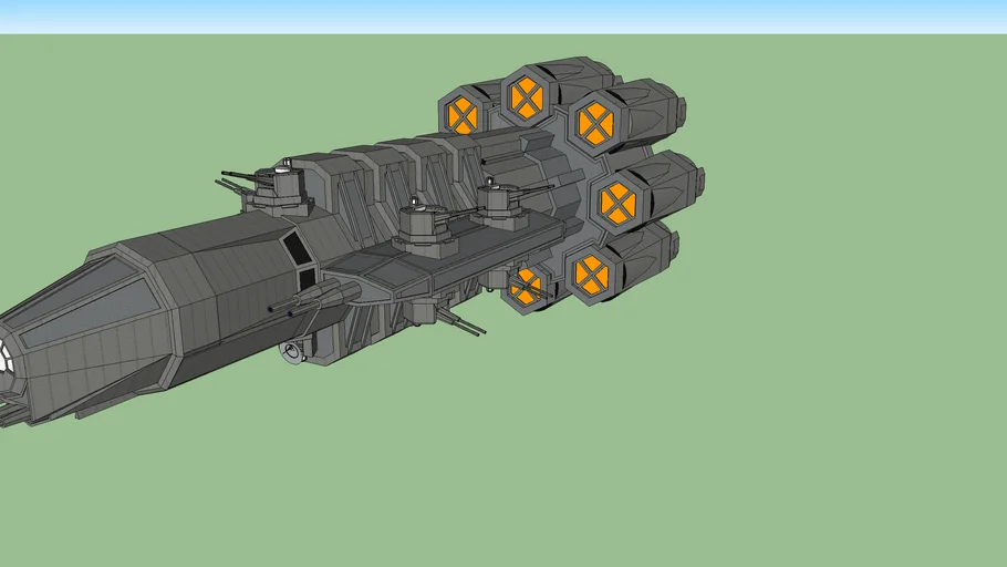 Space cruiser | 3D Warehouse