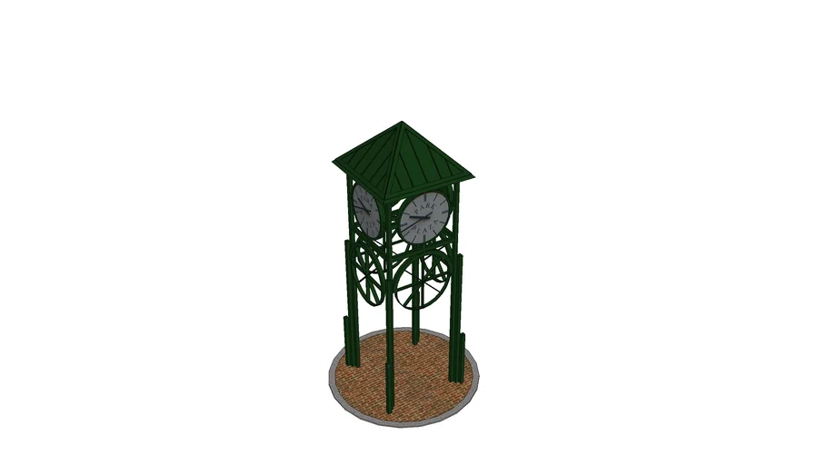 Lansing Clock Tower | 3D Warehouse