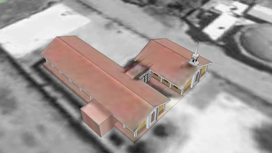 LDS. Centro de Reunion Mormon, Santa Maria del Tule, Oaxaca, Mexico ...