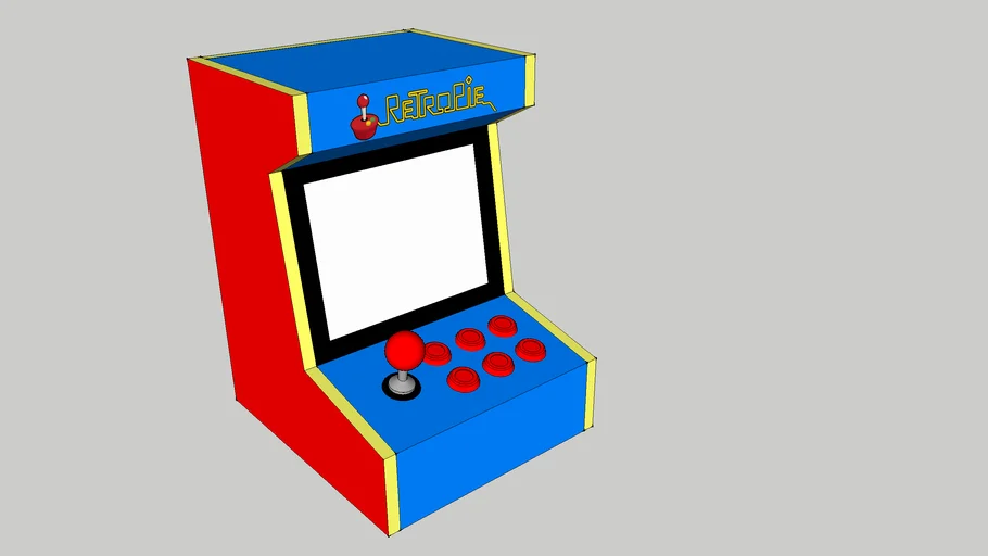 RetroPie Arcade | 3D Warehouse