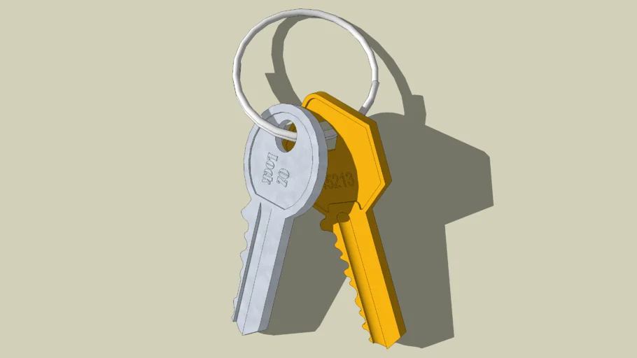 Keys | 3D Warehouse