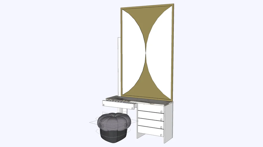 DRESSING TABLE/ CONSOLE | 3D Warehouse