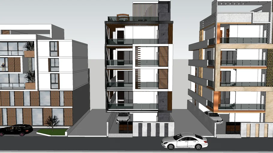 Modern Building Design | 3D Warehouse