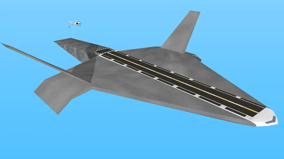 Flying Aircraft Carrier | 3D Warehouse