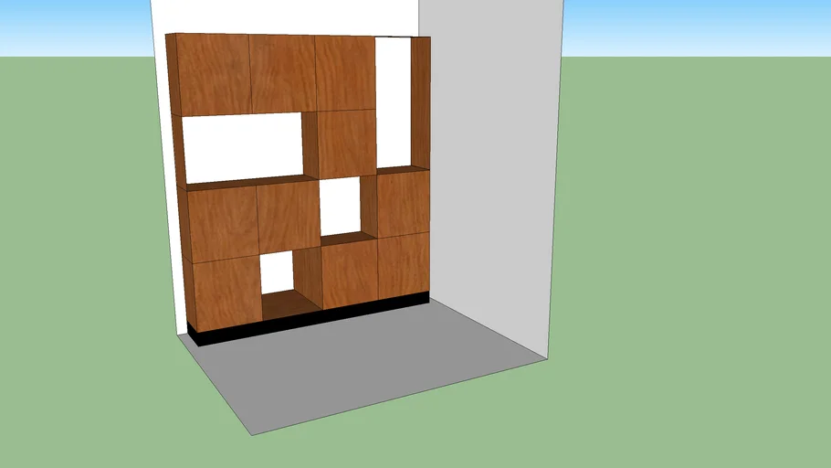 Funky wall unit | 3D Warehouse