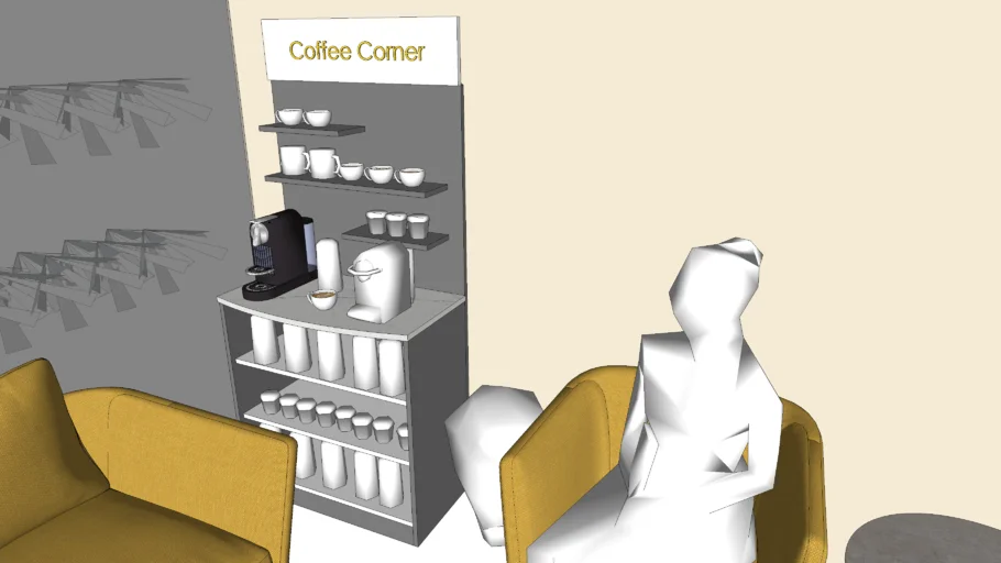 Yamen coffee corner | 3D Warehouse