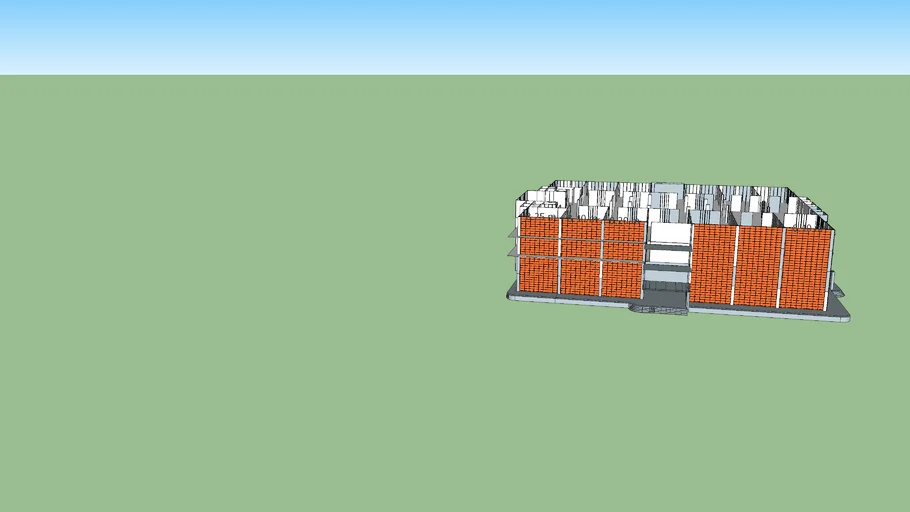 Building 14 RMUTI KKC + Polycarbonate | 3D Warehouse