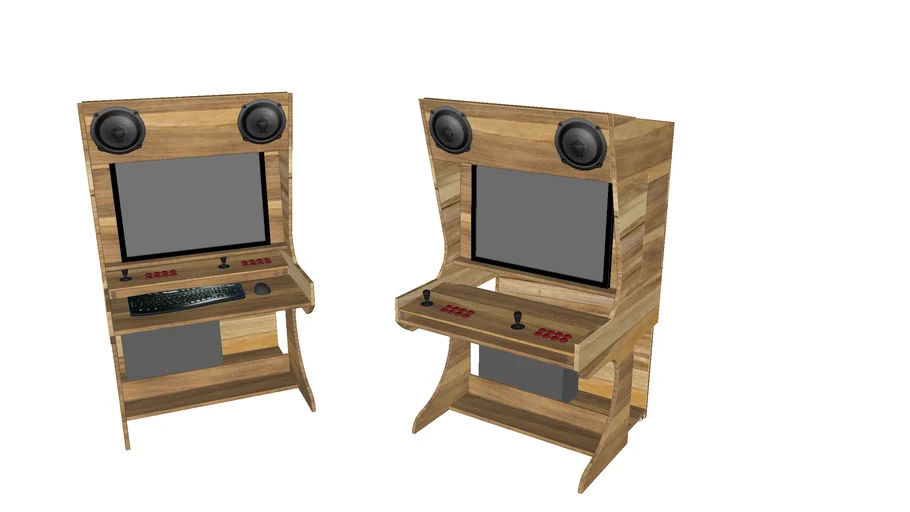 Computer Desk | 3D Warehouse