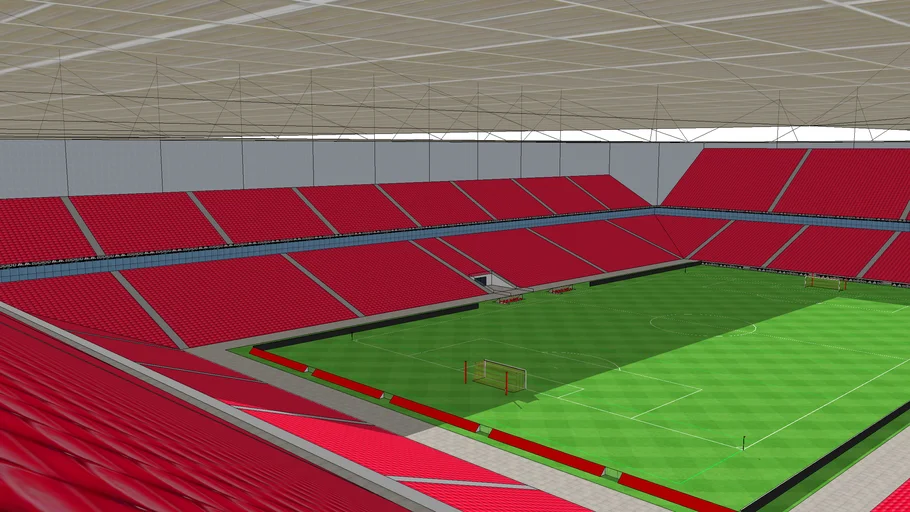 square stadium | 3D Warehouse