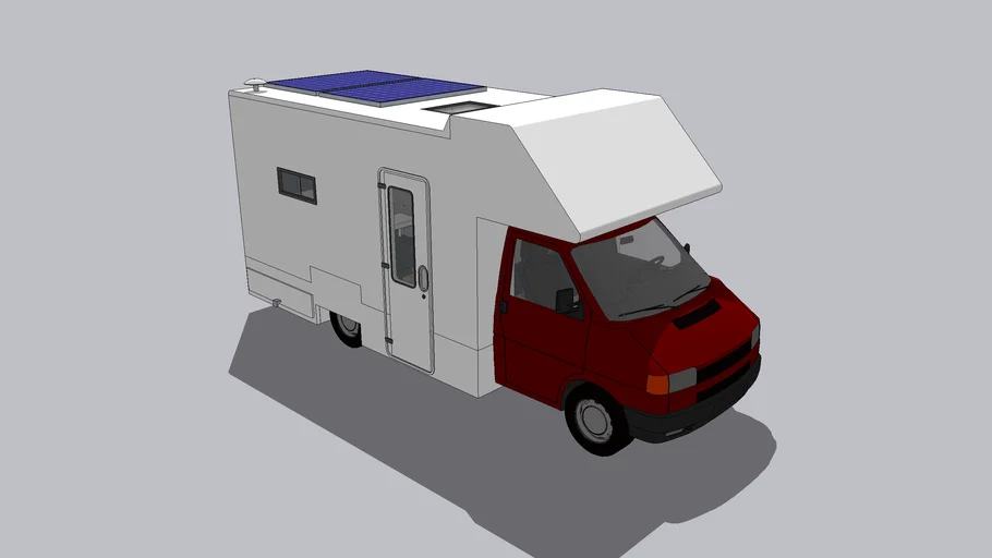 VW Transporter Caravan | 3D Warehouse