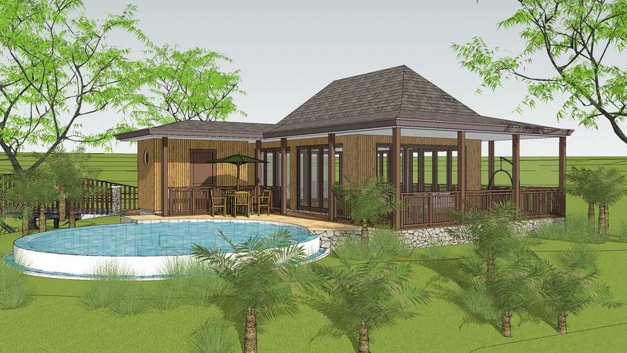 House 40 - Farm Resthouse | 3D Warehouse