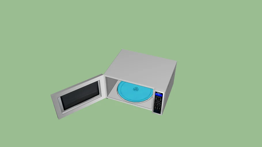 Openning Microwave | 3D Warehouse