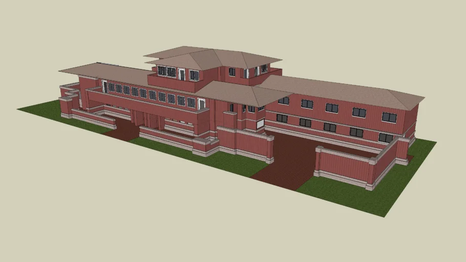 Robie House | 3D Warehouse