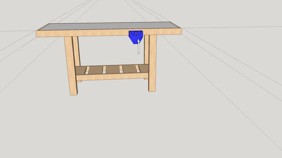 Small Workbench/Outfeed Table | 3D Warehouse
