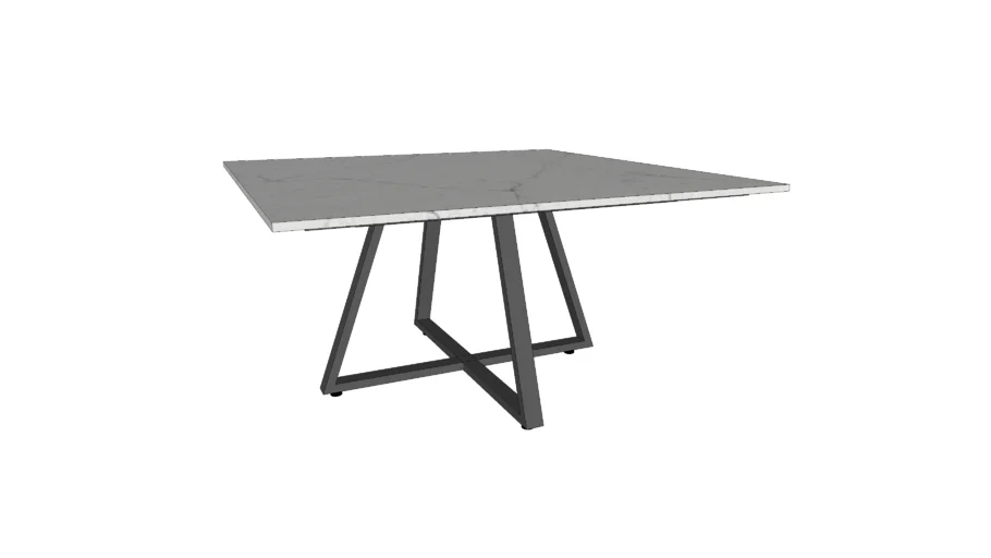 Quartz Dining table 150X150 | 3D Warehouse