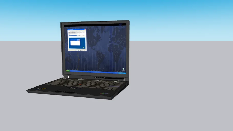 IBM ThinkPad R40 - Pentium M - Radeon 7500 | 3D Warehouse
