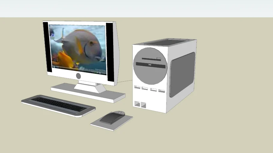 Home Desktop Computer | 3D Warehouse