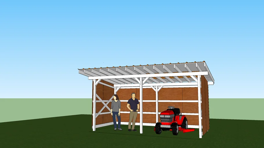Small Machine Shed | 3D Warehouse