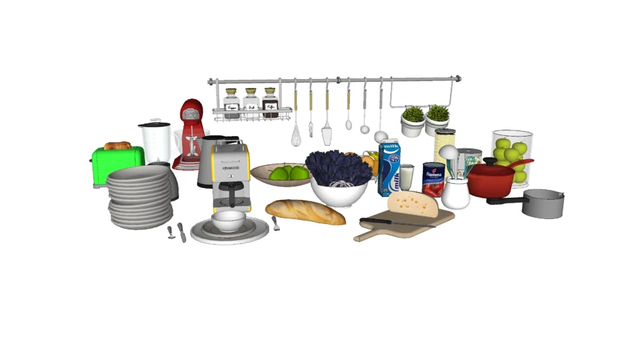 kitchen stuff | 3D Warehouse