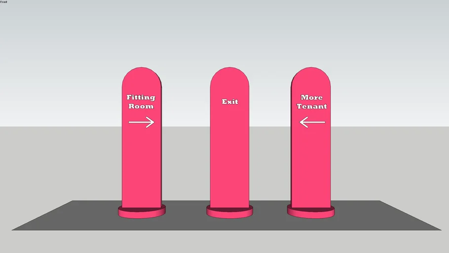 SIGNAGE | 3D Warehouse