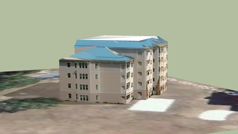 Bluewater Resort and Marina Building 6200 | 3D Warehouse