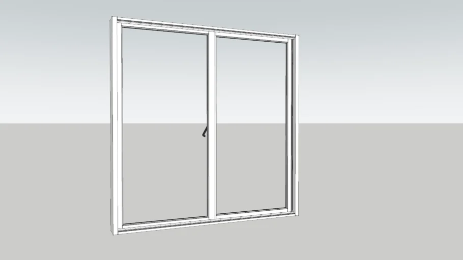 Sliding Window 1200x1200 | 3D Warehouse