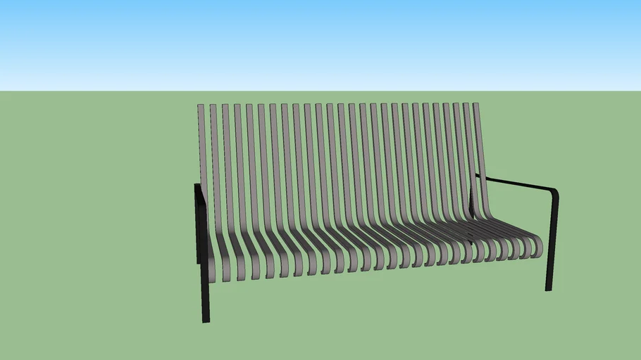 Modern Bench. | 3D Warehouse
