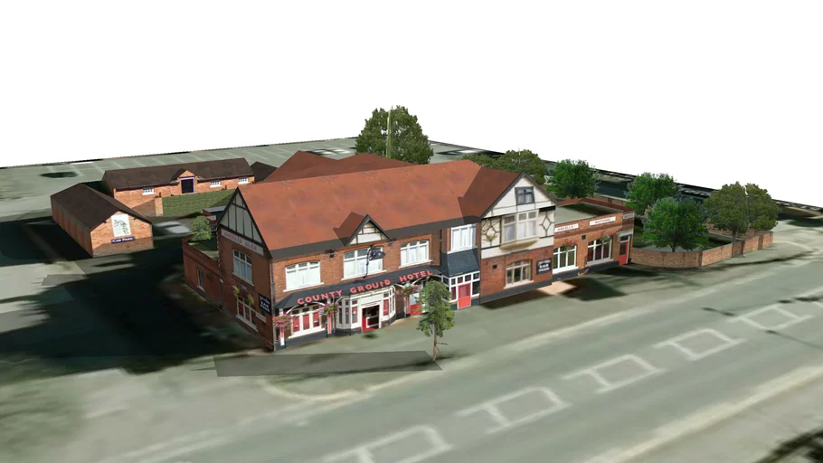 County Ground Hotel, Swindon | 3D Warehouse