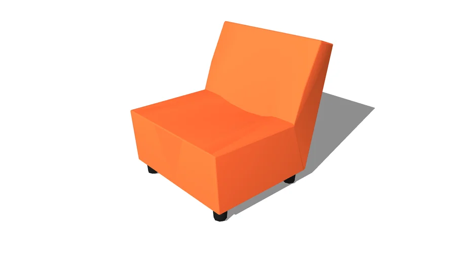 Swoop armless chair | 3D Warehouse