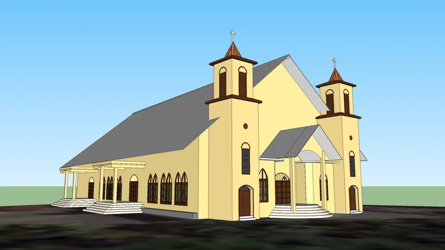 Gereja St. Antonius Padua Ampenan | 3D Warehouse