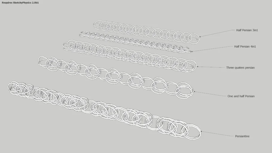 Persian chains | 3D Warehouse