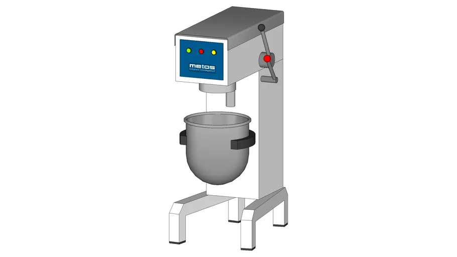 Metos Mixer Bear AR30 | 3D Warehouse