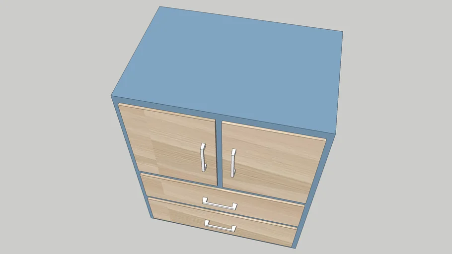 Small Drawer Cabinet | 3D Warehouse