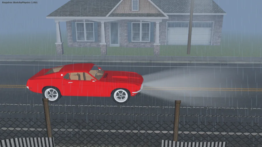 Animated rain | 3D Warehouse