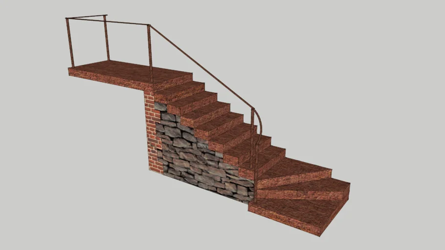 Stone Steps | 3D Warehouse