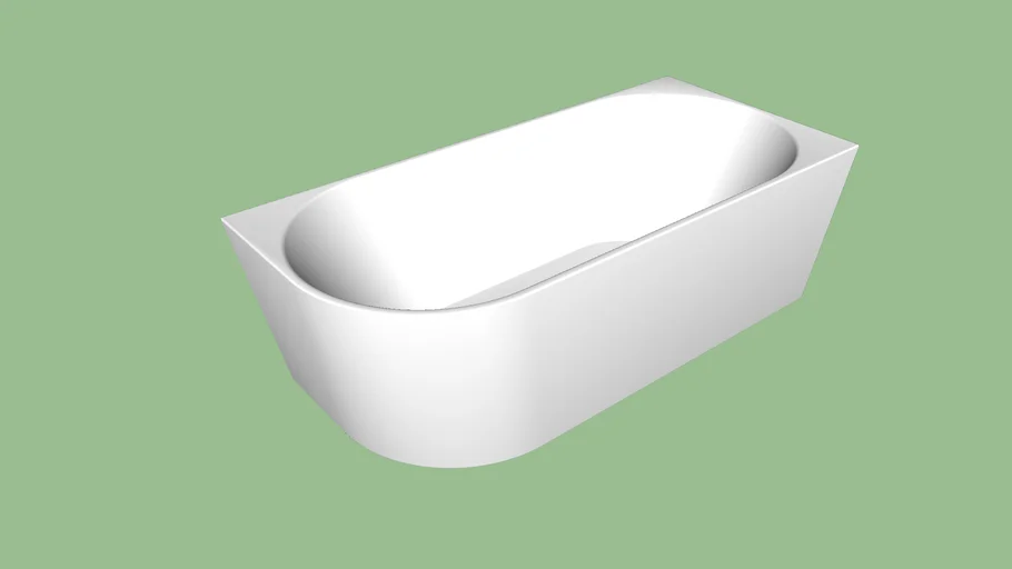 GIA Freestanding bath 1700 RH | 3D Warehouse