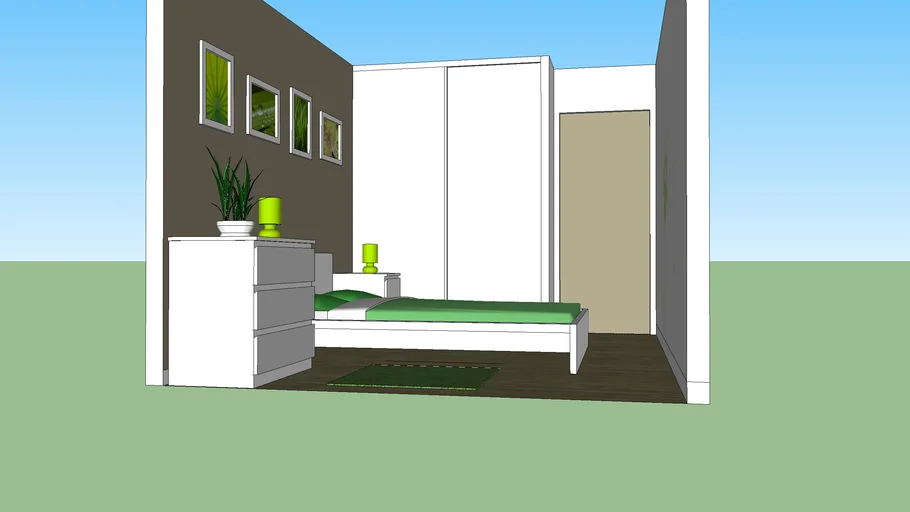 chambre vezin | 3D Warehouse